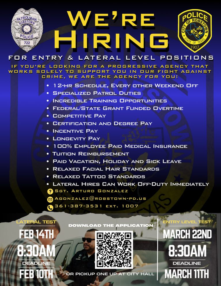 Police - City of Robstown, Texas